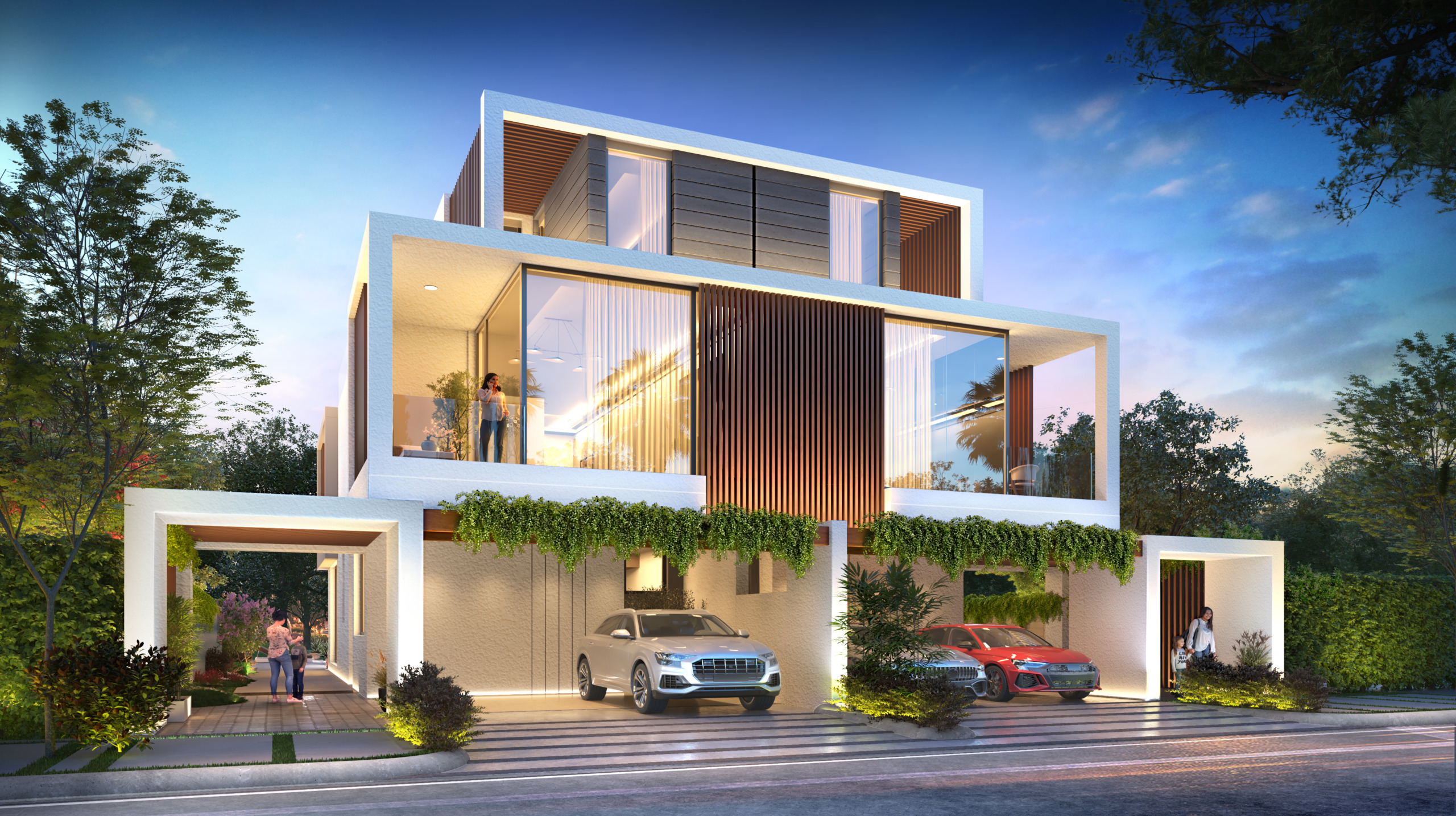 Damac Hills 2 Park Greens Villen (Doppelhaus-Villen) - Dubai Immobilien ...